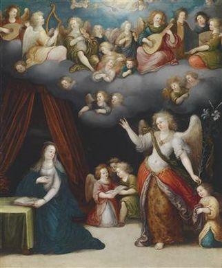 Pieter Lisaert | The Annunciation to the Virgin | MutualArt