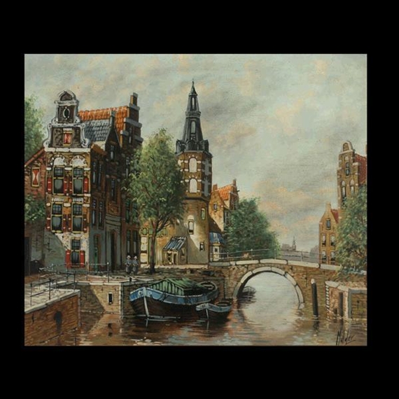 Gerben Mulder | Amsterdam Canal | MutualArt