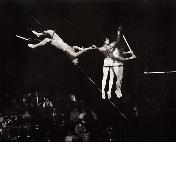 Arthur Rothstein | Trapeze Act-1955 (1955) | MutualArt