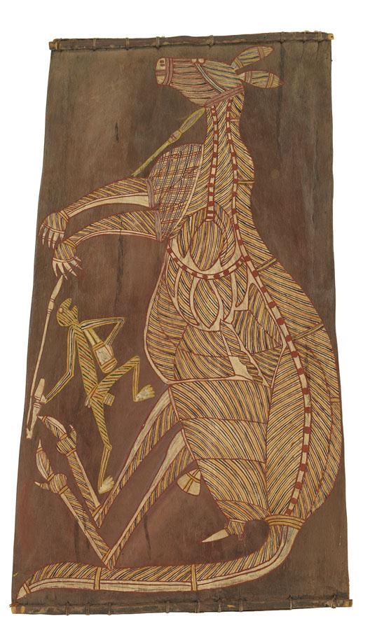 Dick Nguleingulei Murramurra | Kangaroo and Mimi Hunter (1965) | MutualArt