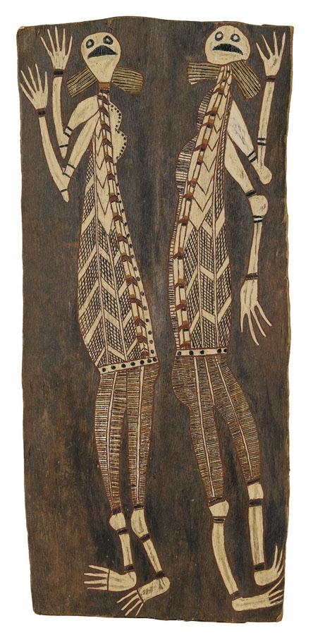 Yirawala | Yawkyawk (Water Spirits) (1960) | MutualArt