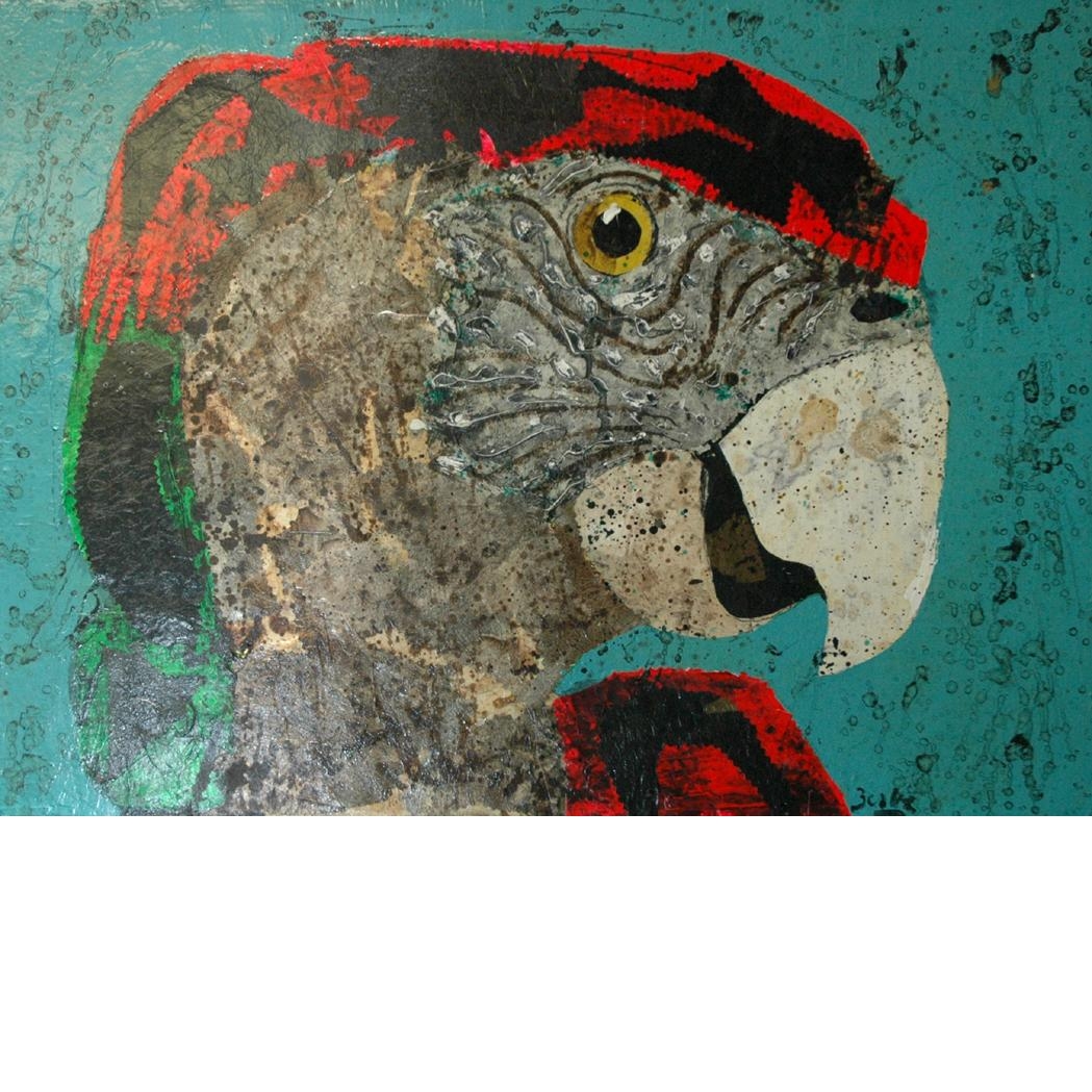 Karl Zerbe | Head of Macaw (1971) | MutualArt