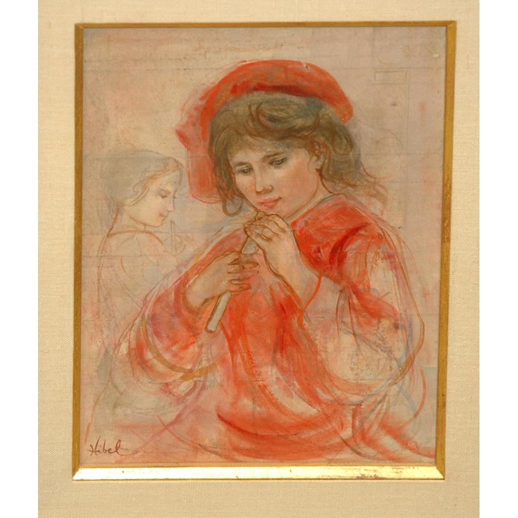 Edna Hibel | Flute Player | MutualArt