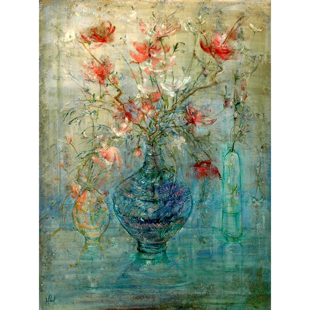 Edna Hibel | Vases of Flowers | MutualArt