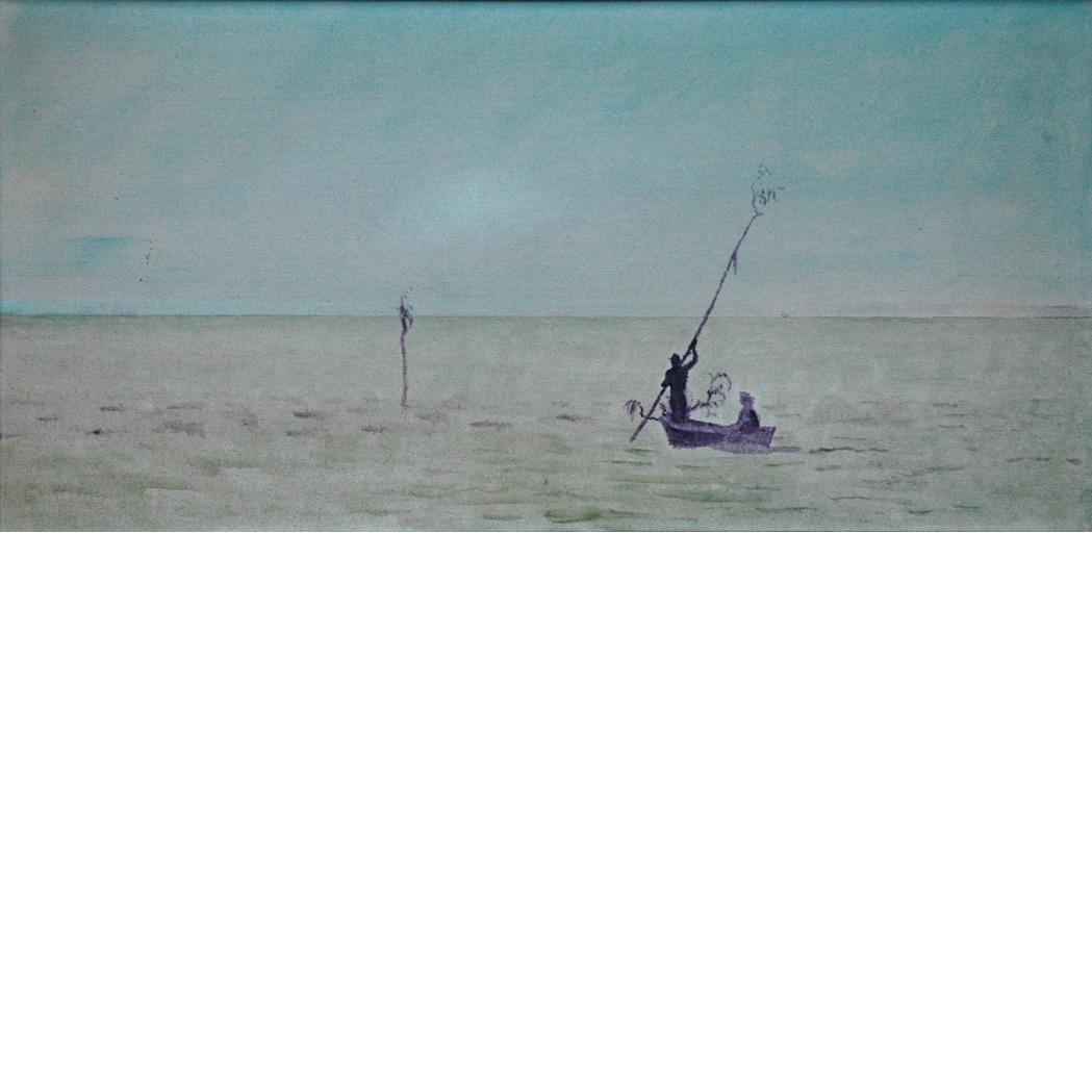 Leonid Berman | 3 Works: Venice; Two Fishermen, Chesapeake Bay ...