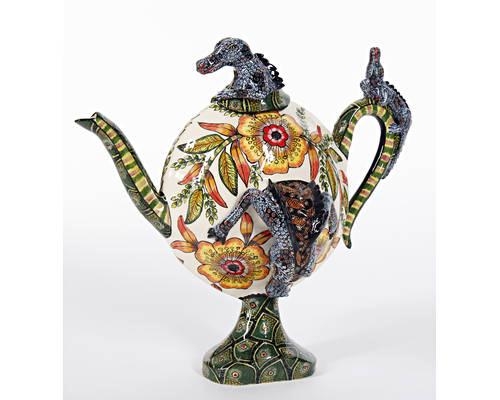 Ardmore Ceramics | Crocodile tea pot (2006) | MutualArt