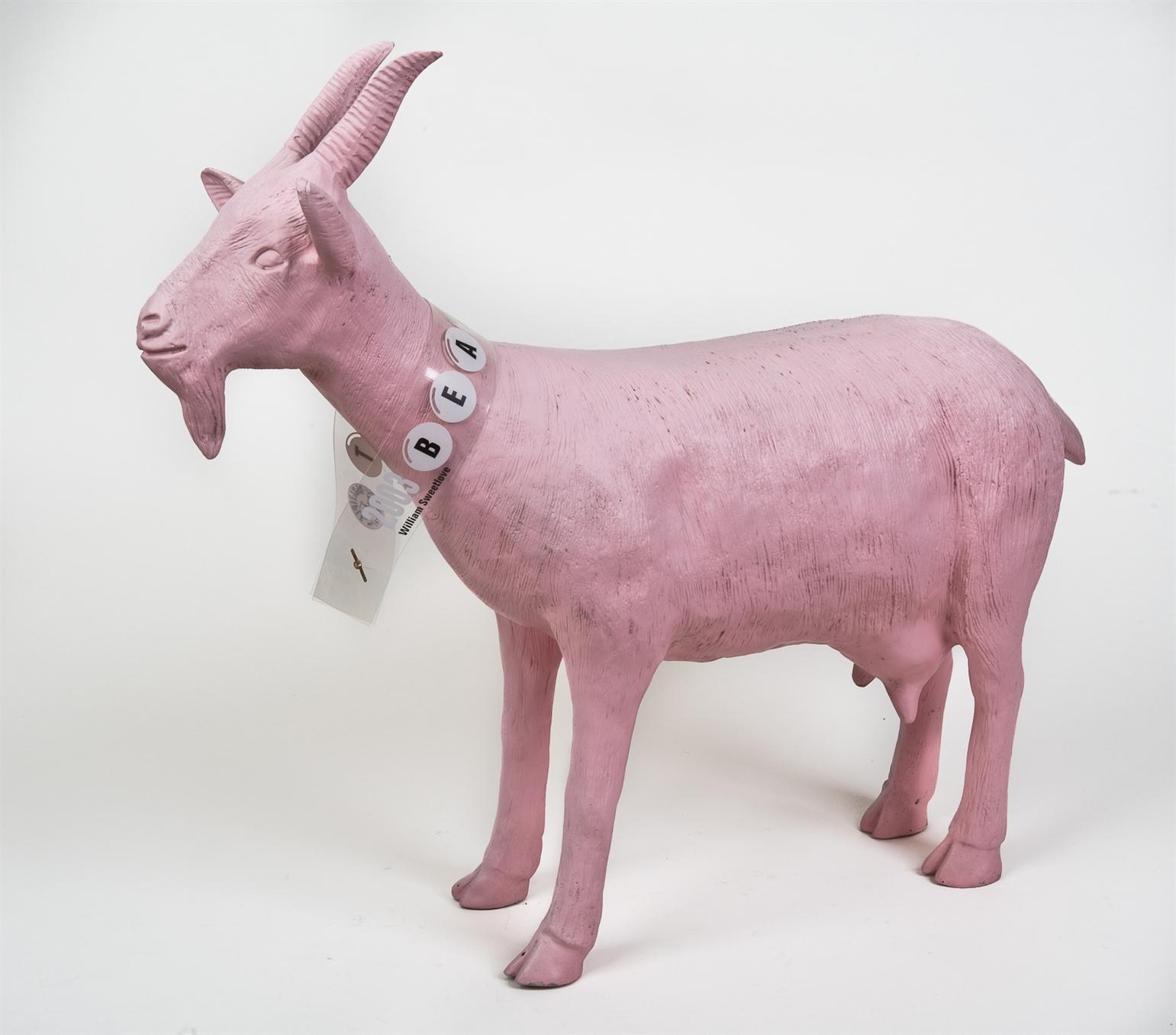 William Sweetlove | PINK GOAT - ROZE GEIT - CHÈVRE ROSE | MutualArt