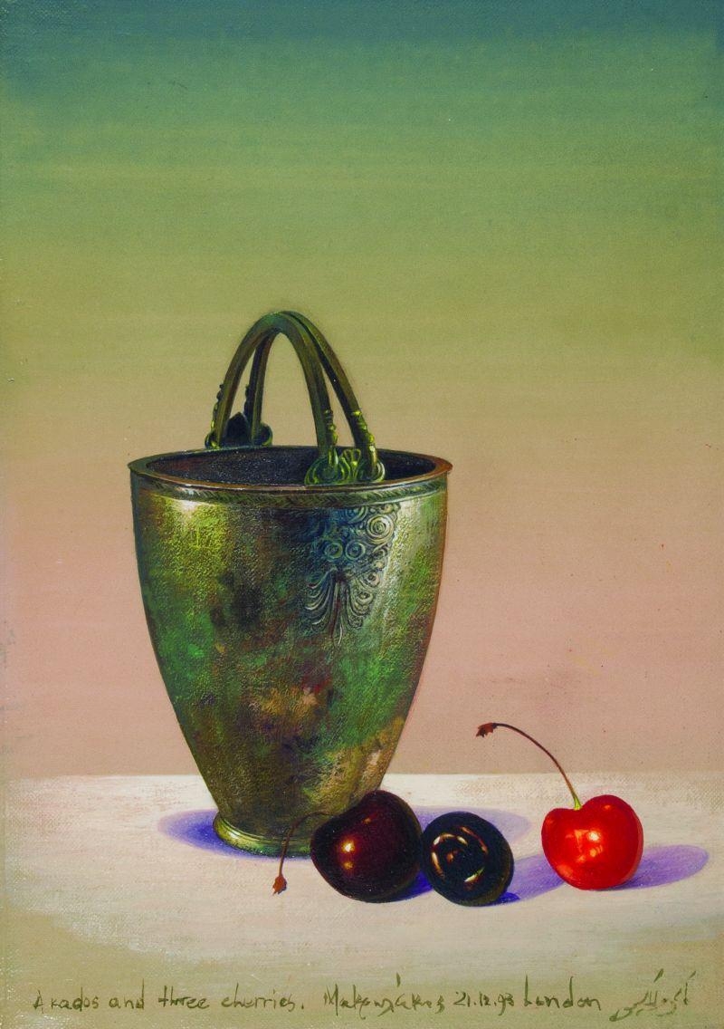 Michalis Makroulakis | A kados and 3 cherries (1993) | MutualArt