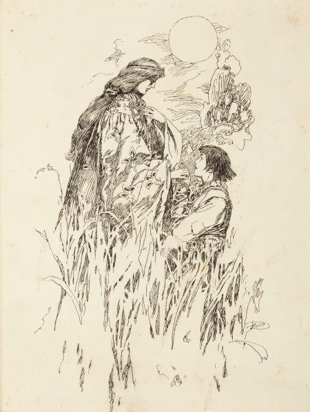 Howard Pyle | Then Beppo Carried the Princess Ashore | MutualArt