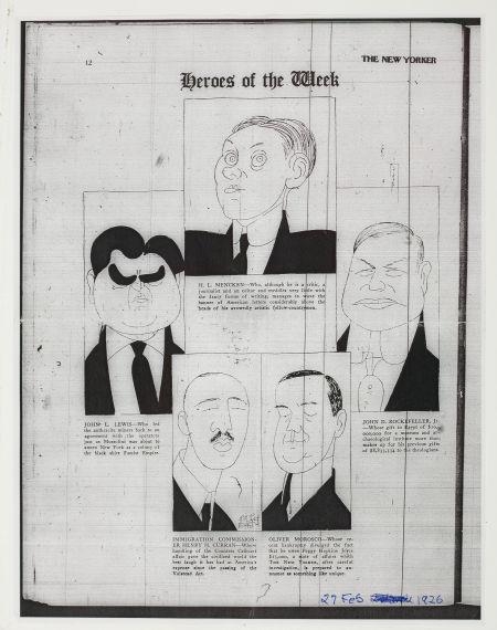 Ralph Barton | Heroes of the Week, The New Yorker magazine story ...