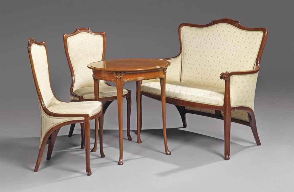 Edward Colonna | SALON SUITE (Circa 1900) | MutualArt