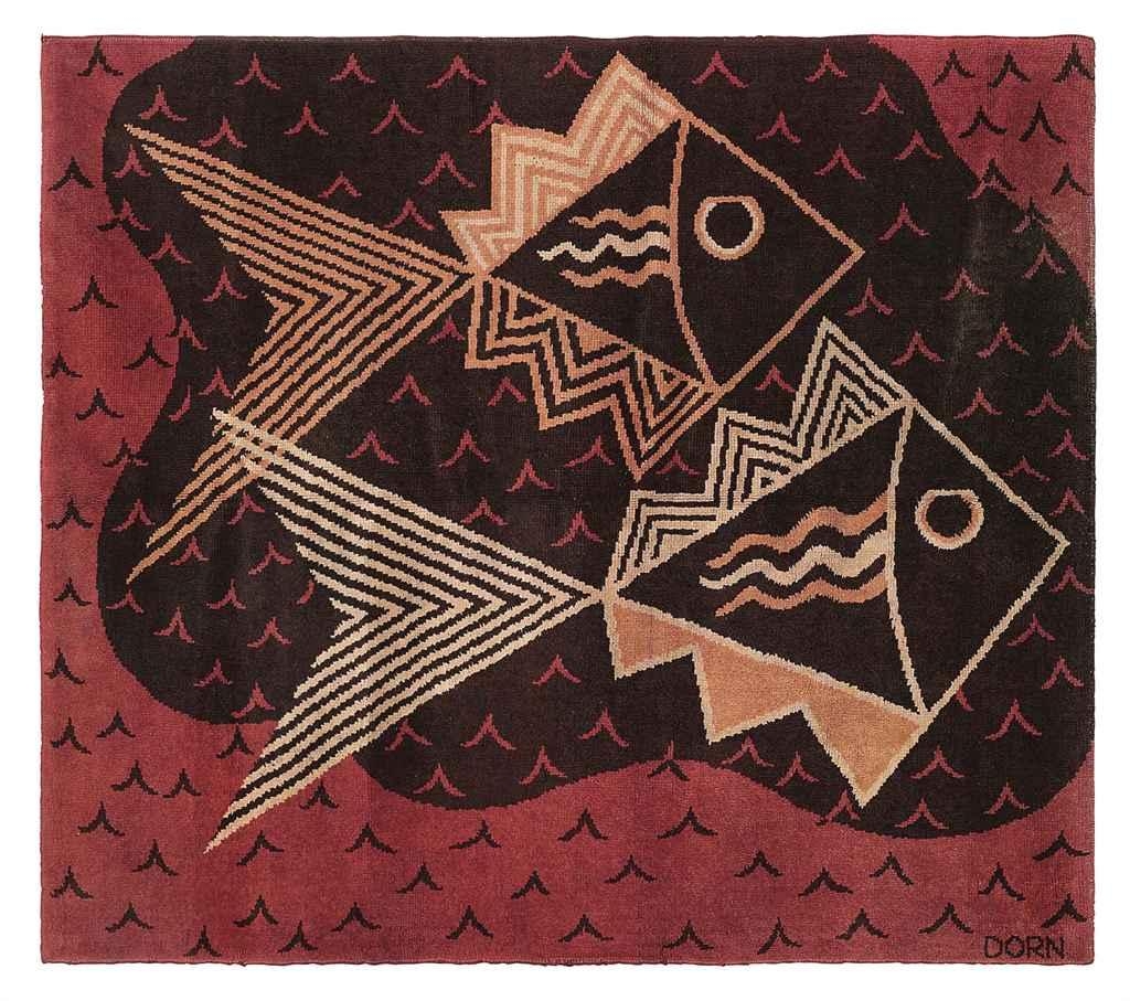 Marion Dorn | Modernist rug (1936) | MutualArt