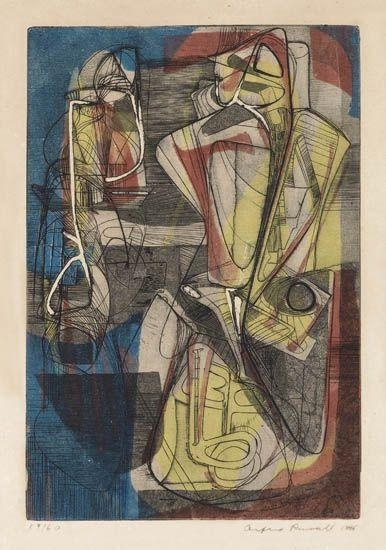 Alfred Russell | Untitled (1946) | MutualArt