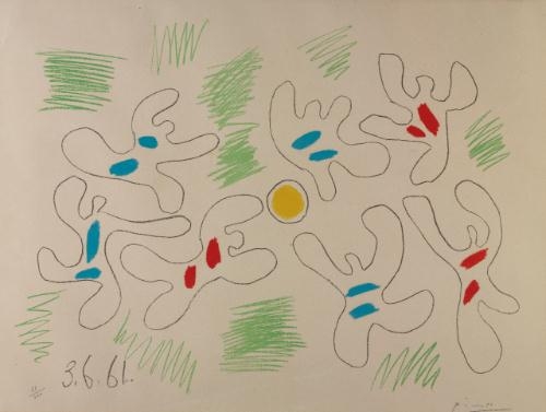 Pablo Picasso | Football (1961) | MutualArt