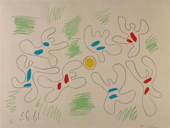 Pablo Picasso | Football (1961) | MutualArt