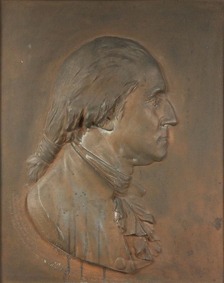 Charles Calverley | Bas Relief Bust Portrait Plaque of George ...