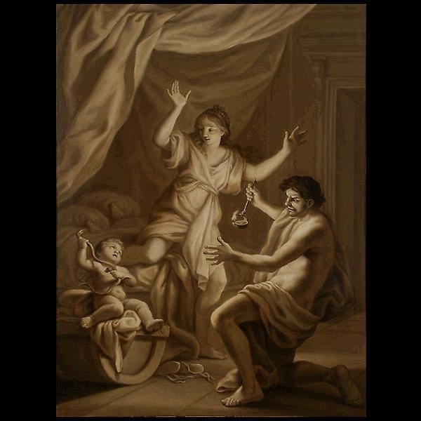 French School, 18th Century | The discovery of Heracles strangling Hera ...