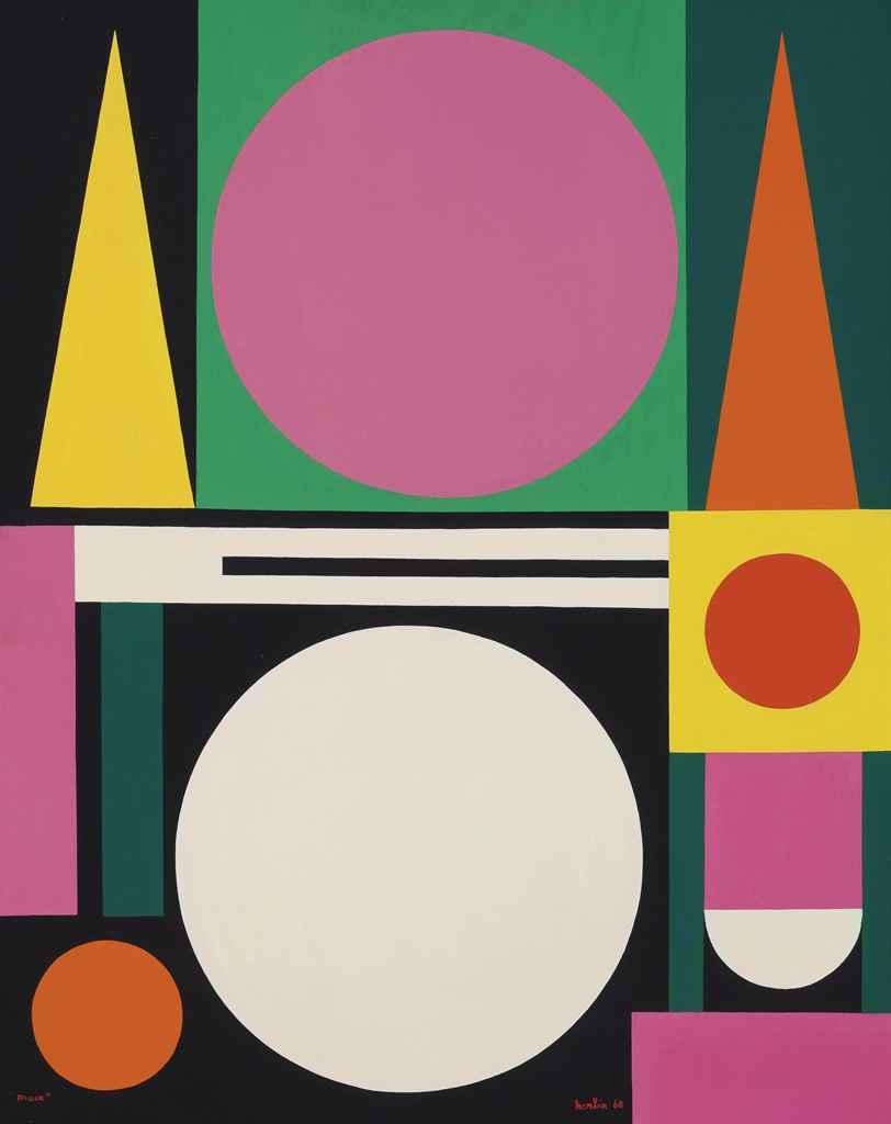 Auguste Herbin | DIEU (1957) | MutualArt