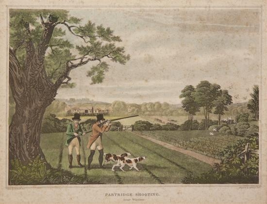 Robert Havell | 2 Works: Snipe and Partridge Shooting | MutualArt