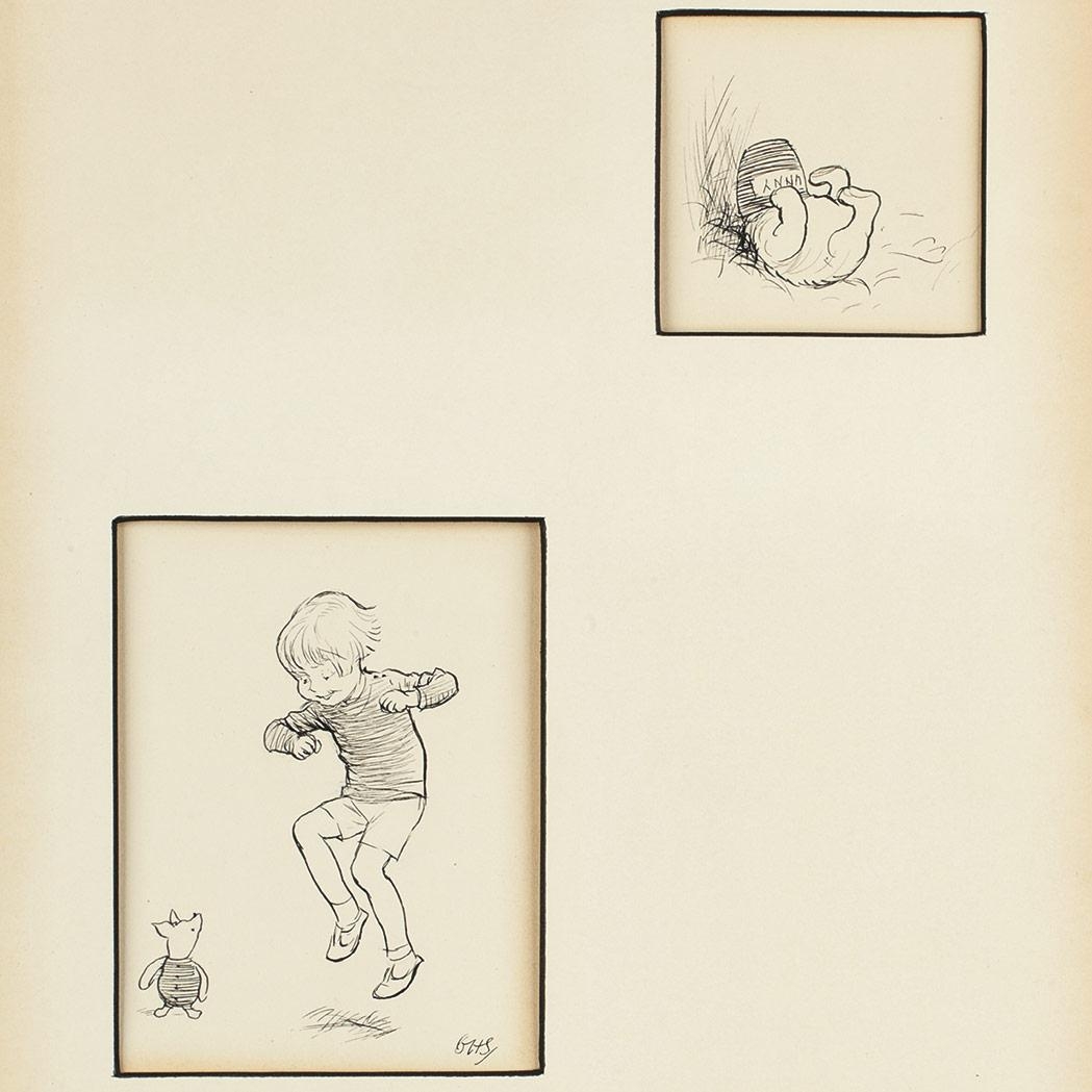 Ernest Howard Shepard | 2 works: Winnie the Pooh | MutualArt