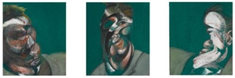Bacon Francis | THREE STUDIES FOR A SELF-PORTRAIT (1980) | MutualArt