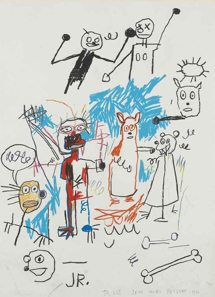 Jean-Michel Basquiat | Untitled (1982) | MutualArt