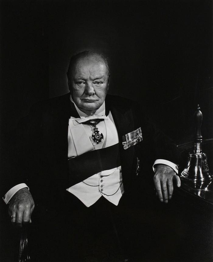 Yousuf Karsh | Portrait of Sir Winston Churchill (1980) | MutualArt