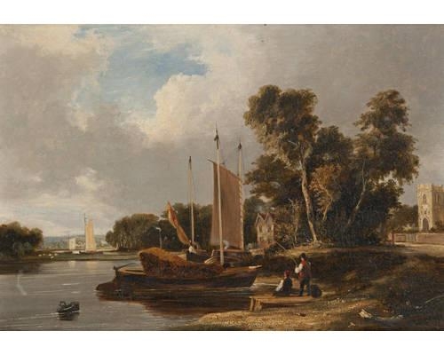 George Vincent | 'On the River Yare, near Norwich' | MutualArt