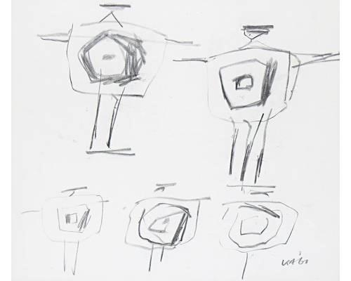 Kenneth Armitage | Drawing (untitled) | MutualArt