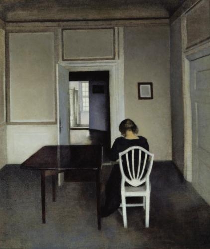 Vilhelm Hammershøi | INTERIOR, STRANDGADE 30 | MutualArt