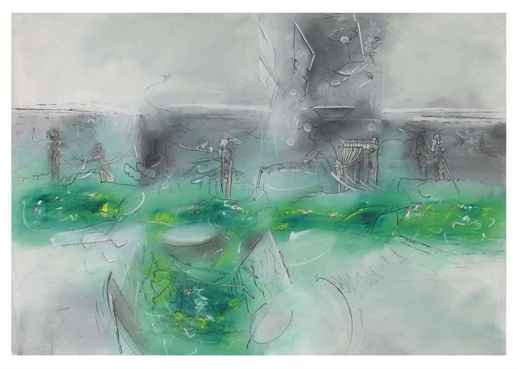 Roberto Matta | Péage de Venus (1967) | MutualArt