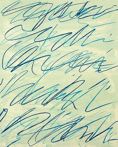 Cy Twombly | ROMAN NOTES I (1970) | MutualArt