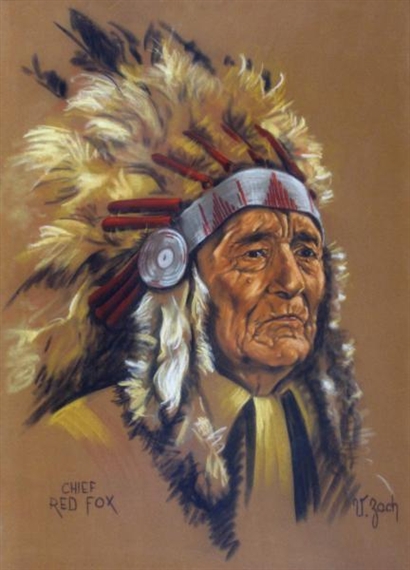 Vilem Zach | CHIEF RED FOX | MutualArt