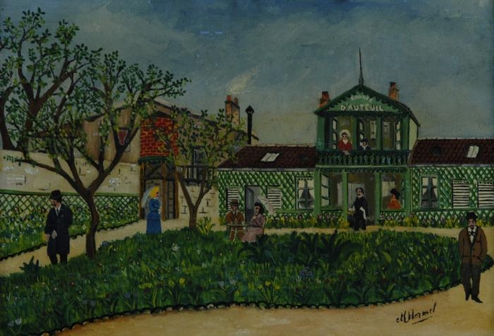 Michel Hermel | Dans le parc (1965) | MutualArt