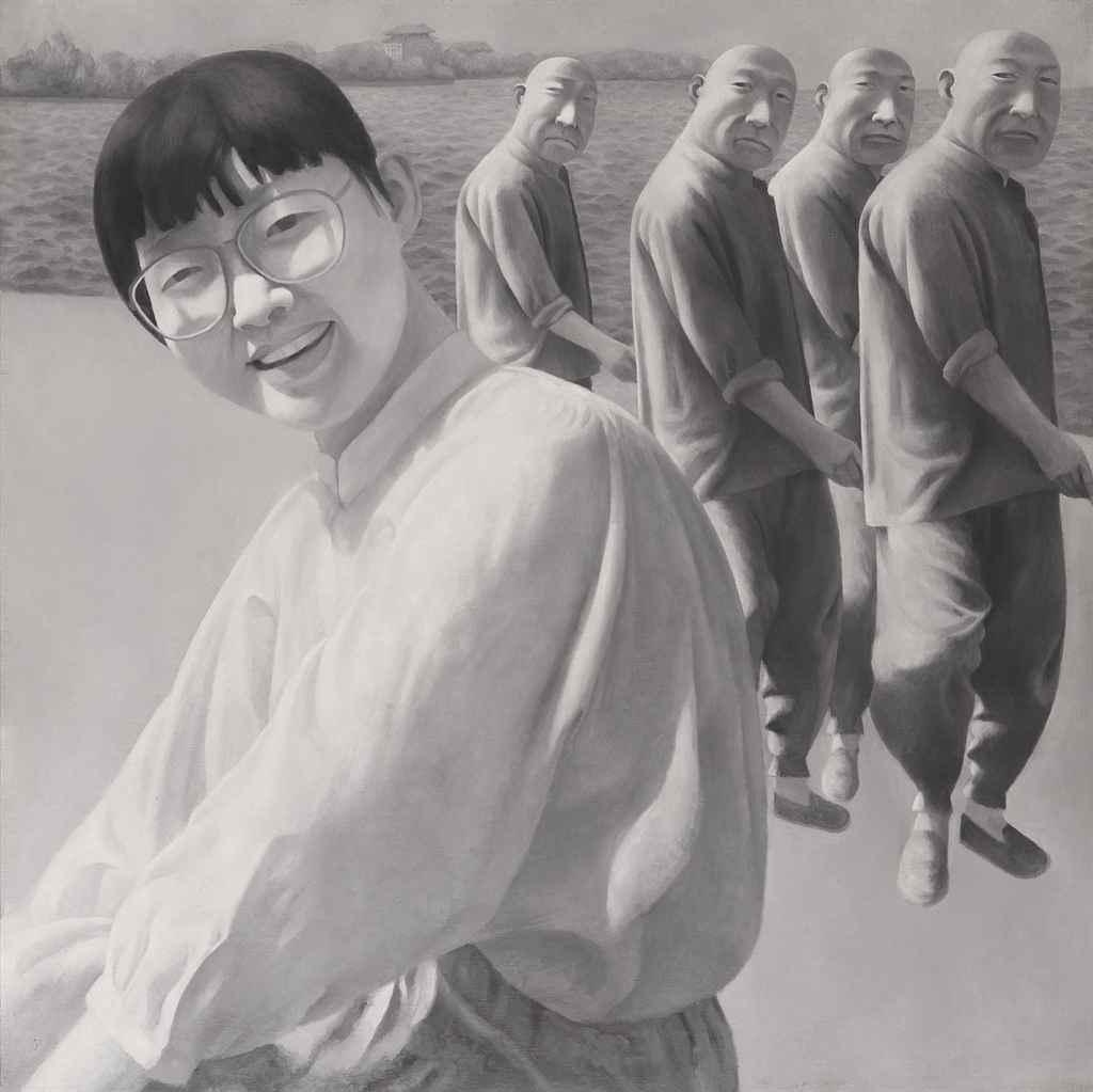 Fang Lijun | Series 1, No. 1 (1990 - 1991) | MutualArt