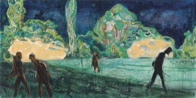 Daniel Richter | “We’ll never stop living this way” (2009) | MutualArt