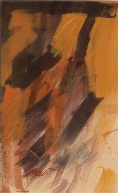 Josef Mikl | Orange Büste (1962 - 1963) | MutualArt