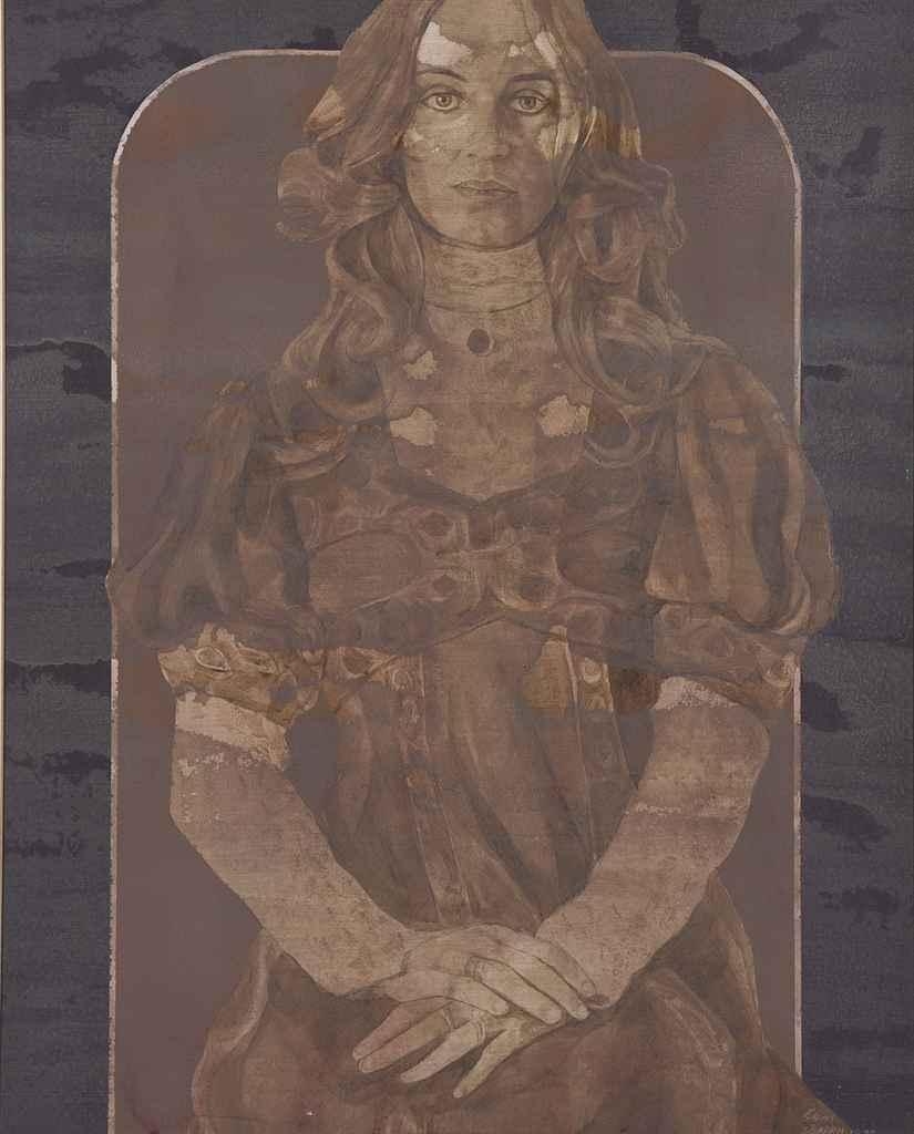 Ben Cabrera | The Oriental Fan (Larawan Series) (1982) | MutualArt