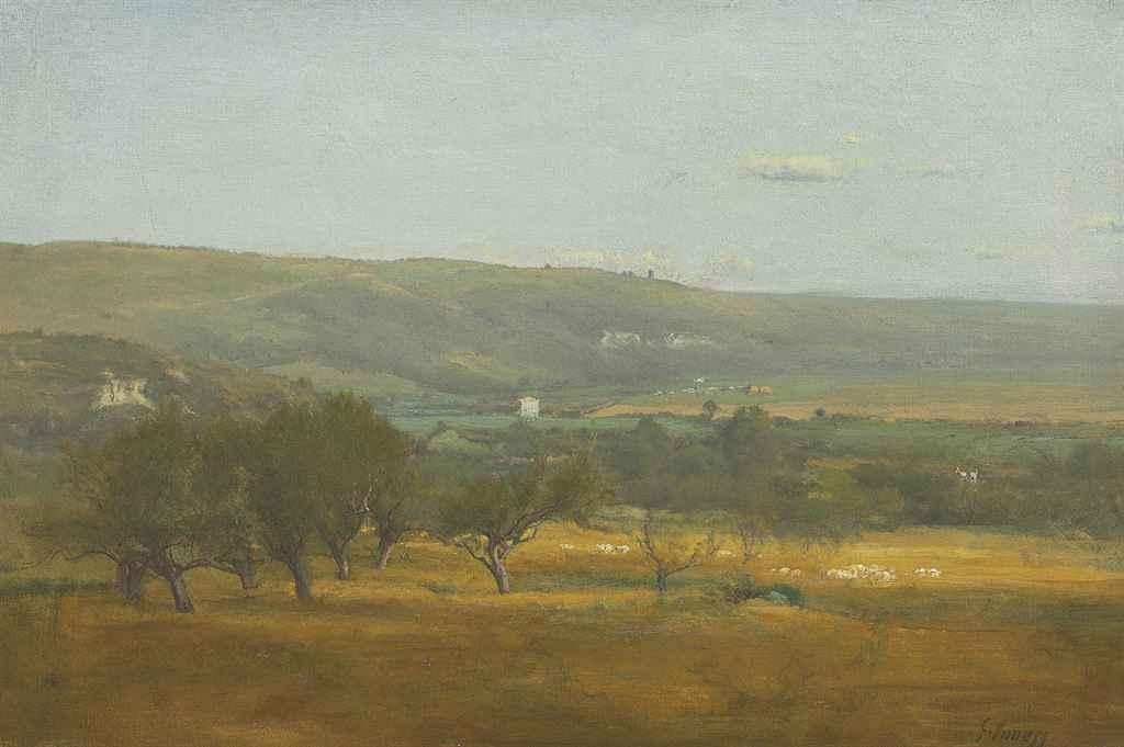 George Inness | Italian Landscape | MutualArt