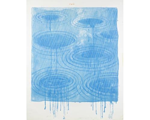 David Hockney | Rain, from The Weather Series (S.A.C. 137) (1973 ...