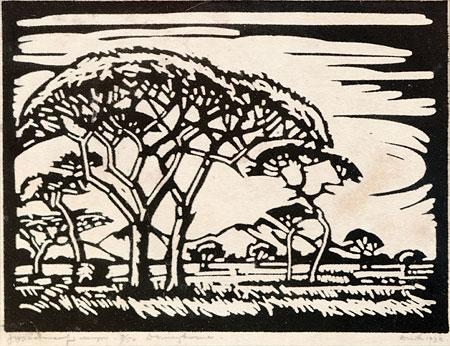 Jacob Hendrik Pierneef | Doringbome (1936) | MutualArt