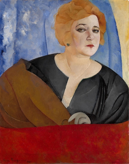 Boris Dmitrievich Grigoriev | Portrait of the actor Nikolai Podgorny as ...