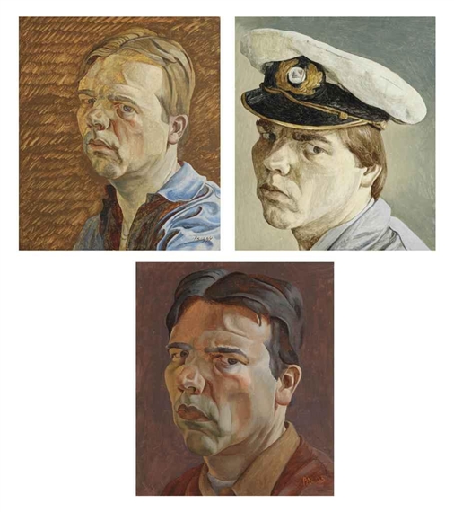 Philip Akkermann | Three works : Self-portraits | MutualArt