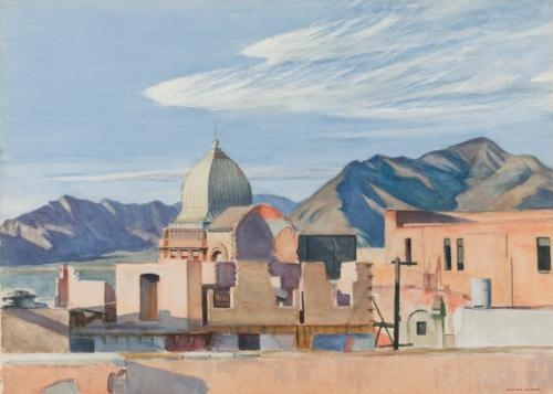 Edward Hopper | CHURCH IN EASTHAM (1948) | MutualArt