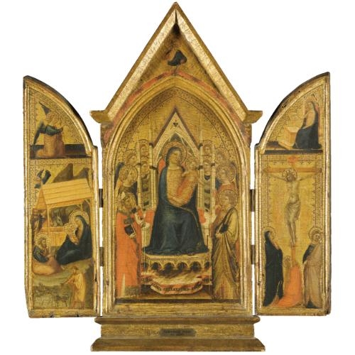 Jacopo del Casentino | A portable tabernacle | MutualArt