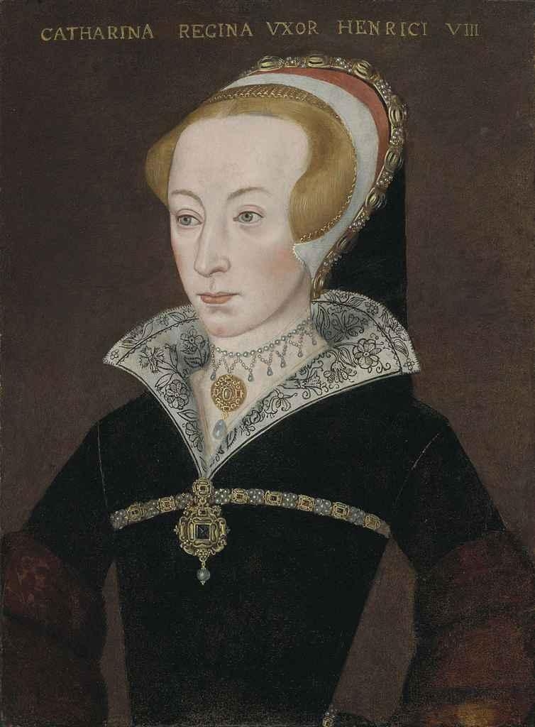 British School, 17th Century | Portrait of Katherine Parr (1512-1548 ...