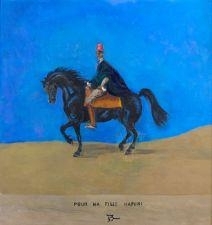 Balthus | SOUVENIR DU MAROC - AUTOPORTRAIT SUR SON CHEVAL (1999 ...