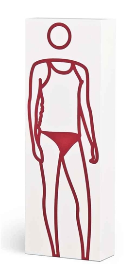 Julian Opie | Julian vest pants (2000) | MutualArt