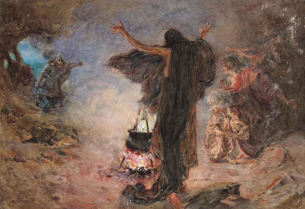 Innes Fripp | All hail Macbeth! Hail to thee, Thane of Glamis! (1905 ...