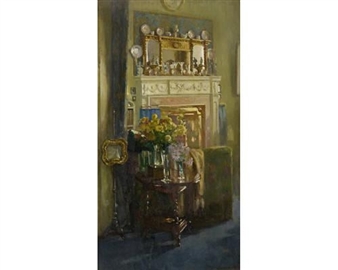 Patrick William Adam | The Studio of FCB Cadell (1912) | MutualArt